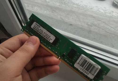 Оперативная память ddr2 2gb patriot и hunix