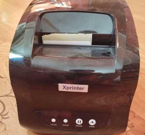 Xprinter xp 365b чёрный