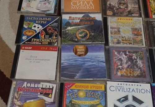 Компьютерные игры, энциклопедии, музыка, диски