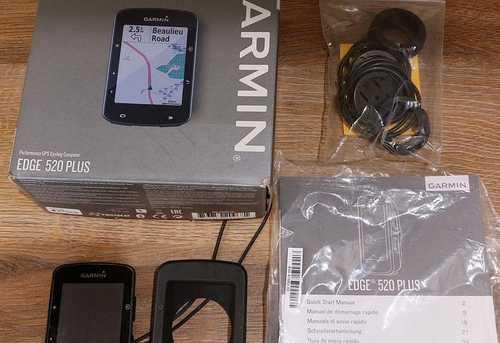 Велокомпьютер Garmin Edge 520 Plus