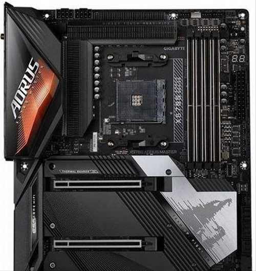 Материнская плата AM4 gigabyte X570S aorus master