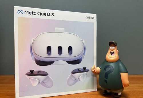 Oculus Quest 3 512GB VR шлем (новый)