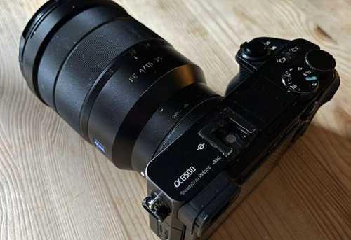 Беззеркальная камера sony a6500 carl zeiss 16-35
