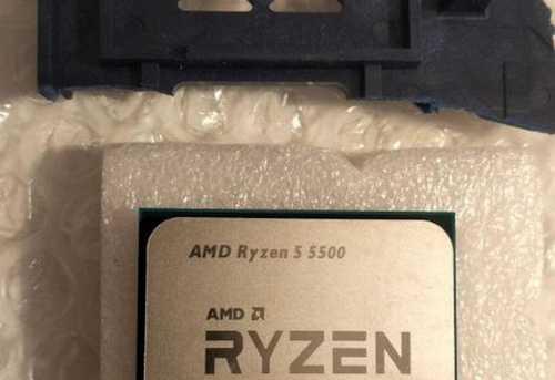 Комплект Ryzen 5500 + Gigabyte B450M K + 16gb DDR4