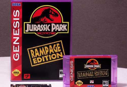 Картридж Sega Jurassic Park Rampage Edition Festimaru частные объявления 