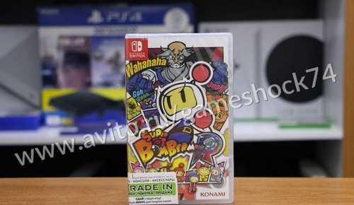 Super Bomberman R - Nintendo Switch Новый диск
