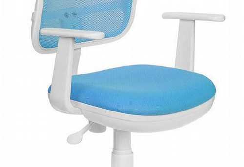 Кресло детское компьютерное CH-W797 голубое