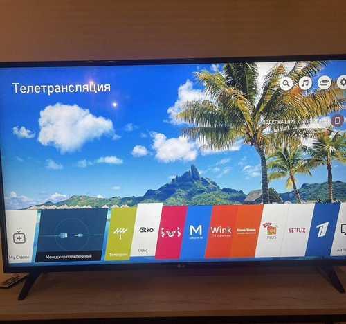 Телевизор LG 43 SMART tv 2021