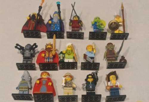 Lego минифигурки 12,13,15 серии