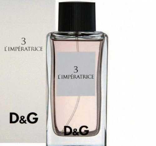 Женский парфюм Dolce & gabbana 3 L'imperatrice