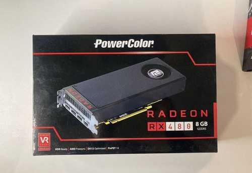 Powercolor radeon RX 480 8gb видеокарта