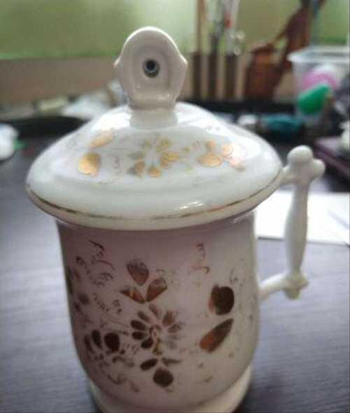Чайник старинный заварочный фарфор