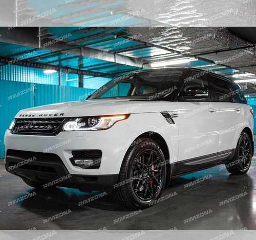 Кованые диски R20 на range rover sport