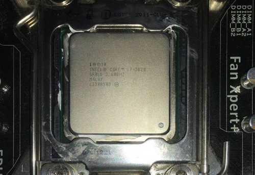 Процессор Intel Core i7-3820, 3600 мгц