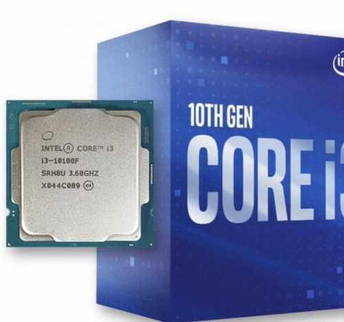 Процессор intel core i3 10100f