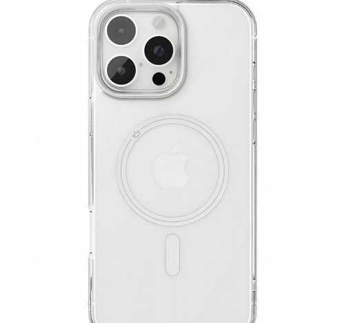 Чехол для iPhone 16 Pro Max VLP Element Case (Серебристый)