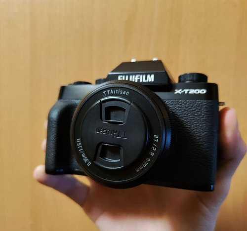 Фотоаппарат fujifilm xt200 body