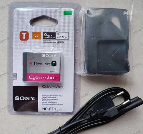 АКБ Sony NP-FT1   зу Sony BC-CSD Новый комплект