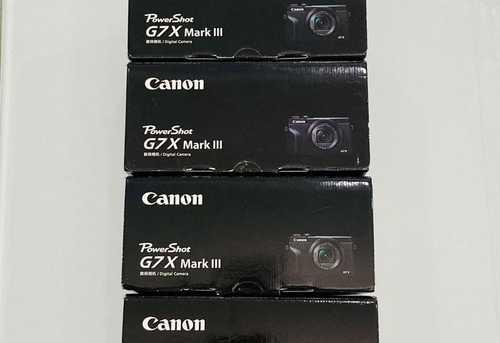 Портативная камера Canon PowerShot G7X Mark III