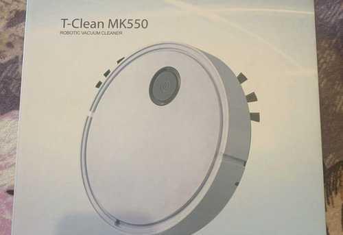 Робот пылесос T-clean MK550 новый