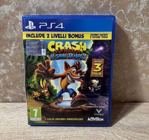 Crash bandicoot n sane trilogy ps4