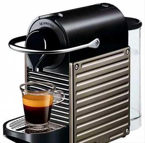 Кофемашина nespresso Pixie Electric Titan