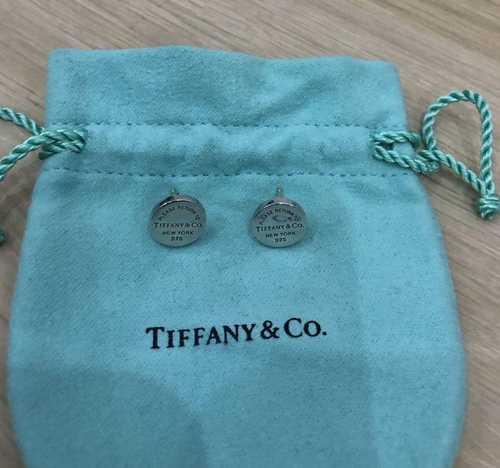 Серьги Tiffany оригинал