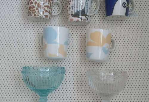 Iittala чашки и вазы и Marimekko