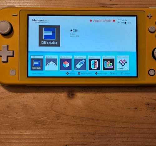 Nintendo switch lite прошитая