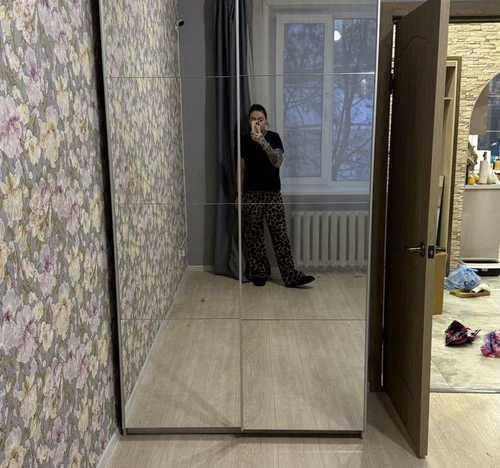Шкаф купе с зеркалом 220х120х60
