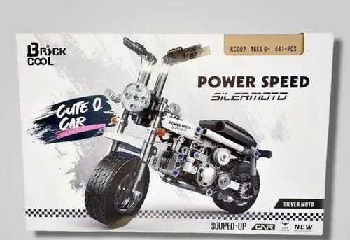 Конструктор мотоцикл "Power Speed" 441 деталей