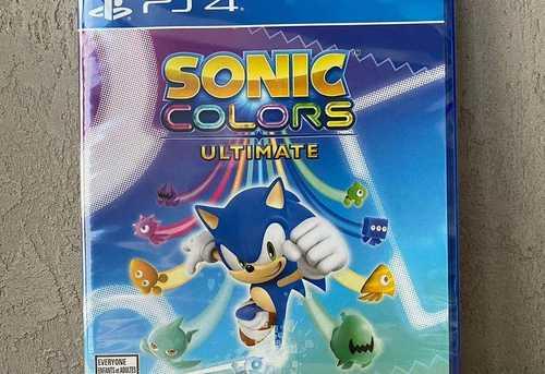 Sonic Colours Ultimate PS4 русские субтитры