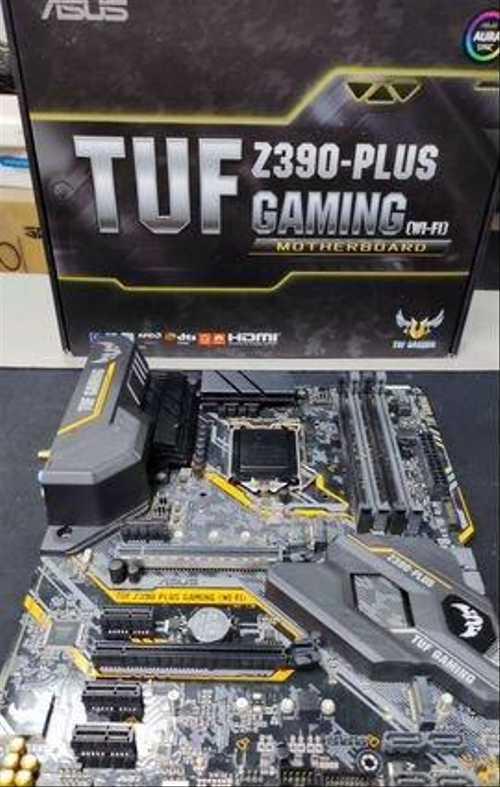 Мат.плата asus TUF Z390-plus gaming WI-FI