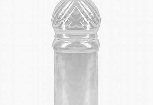 Бутылка пэт 0,5л с узким горлом круглая прозрачная