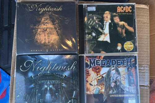 Nightwish, Megadeth, AC/DC CD
