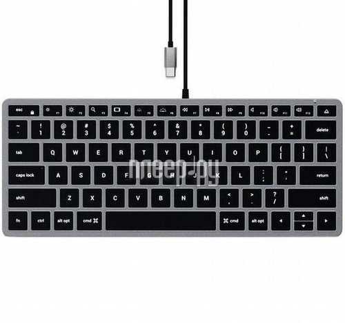 Satechi Slim W1 USB-C Wired Space Grey ST-ucsw