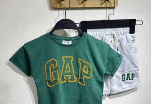 Модный костюм двойка GAP 116 (шорты, футболка)
