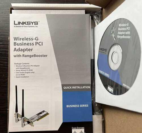 Linksys Wireless-G Business PCI Adapter