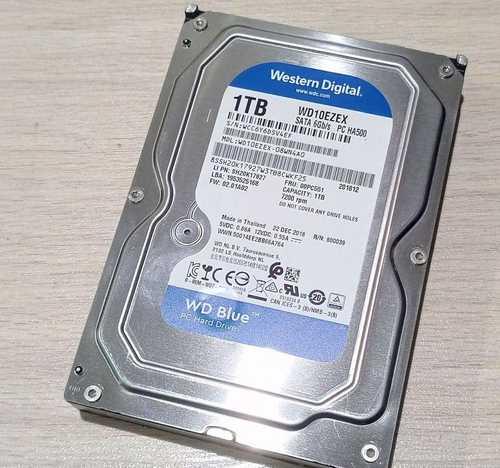 WD Blue 1 TB, 3.5"