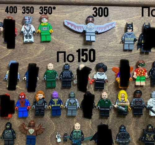 Lego minifigures marvel, dc