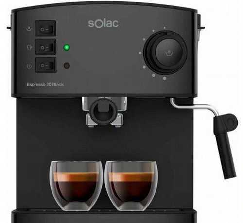 Кофеварка Solac Espresso 20 Bar (black) Новая
