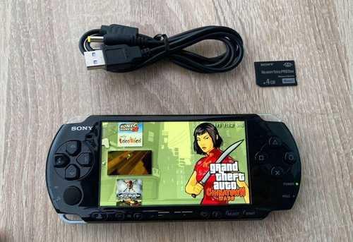 Sony PSP 3008 прошитая + 100 игр
