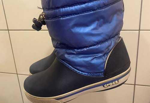 Crocs c13 дутики сапоги