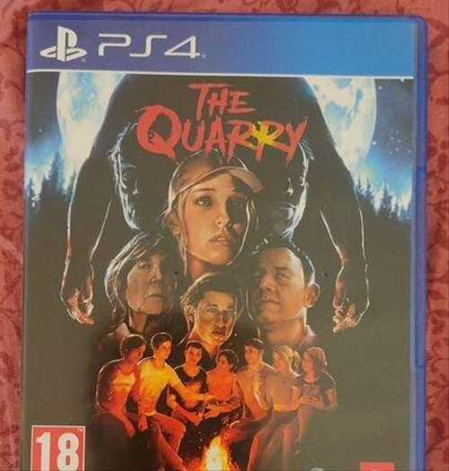 The quarry ps5. The Quarry ps4 диск. The Quarry ps4.