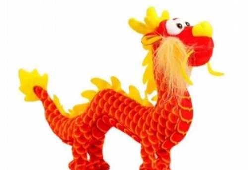 Плюшевая игрушка, дракон, размер 35х25 см