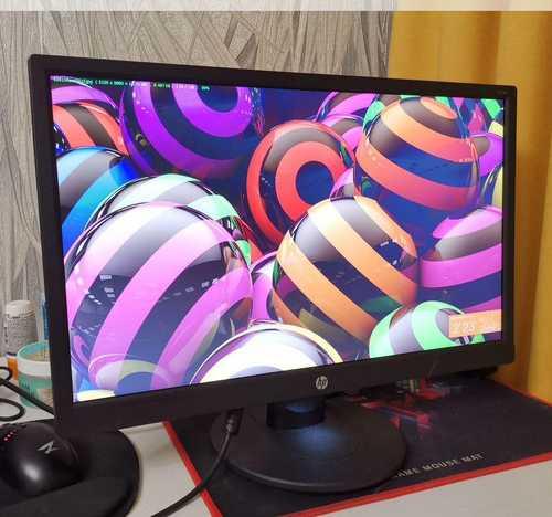 Монитор 22" hp v214a Hdmi,звук,20г