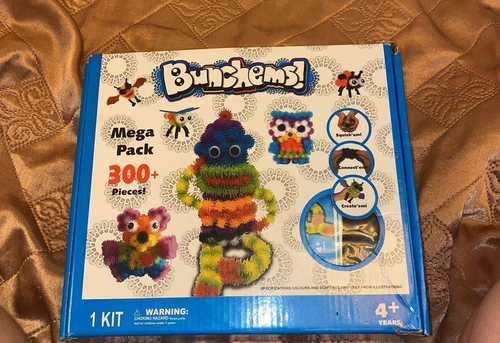 Конструктор липучка Bunchems 300+ pieces