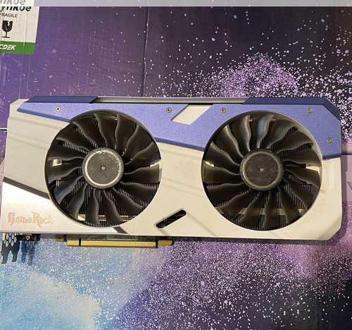 Видеокарта GTX 1070 Palit GameRock 8GB