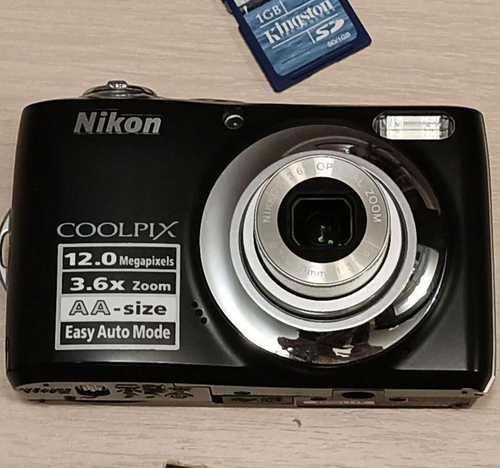 Nikon CoolPix L22 цифровой фотоаппарат