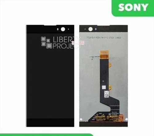 Дисплей Sony Xperia XA2 (5,2") чёрный, копия